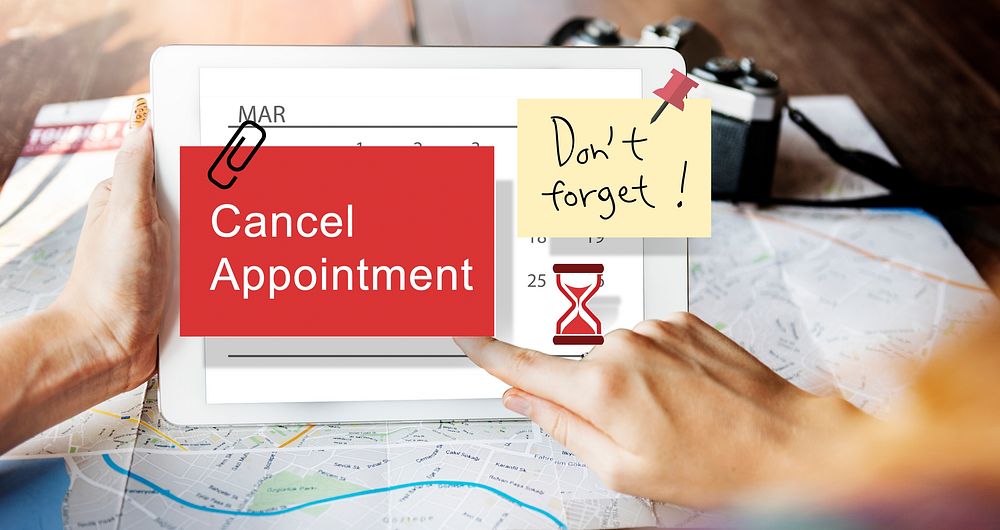 Cancel Appointment Note Calendar Planner | Free Photo - rawpixel