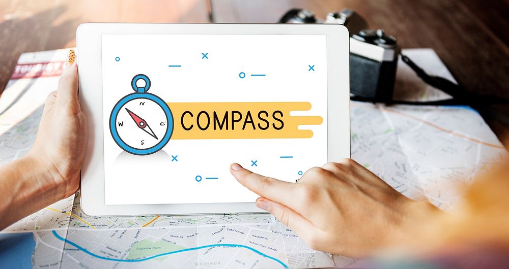 Compass Destination Navigation Route Direction | Free Photo - rawpixel