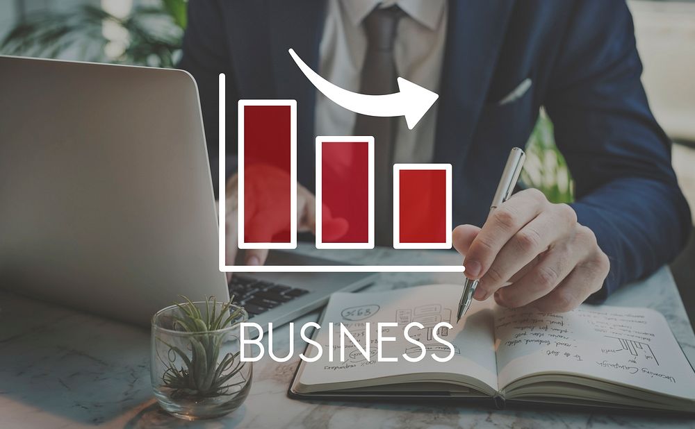 Recession Decrease Business Barchart Concept | Free Photo - rawpixel