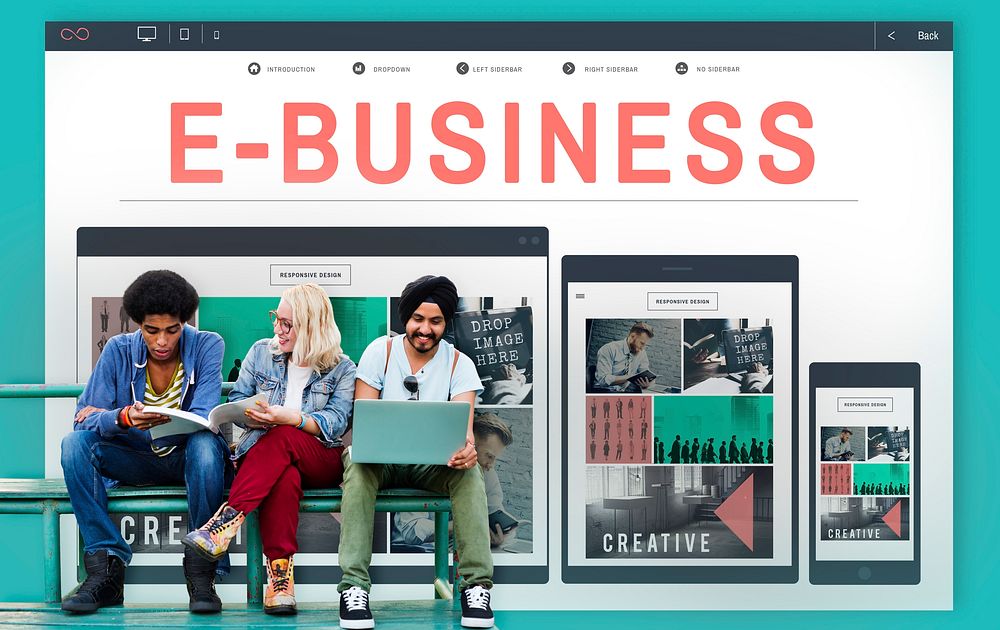 E-business E-commrce Business Responsive Design | Free Photo - rawpixel