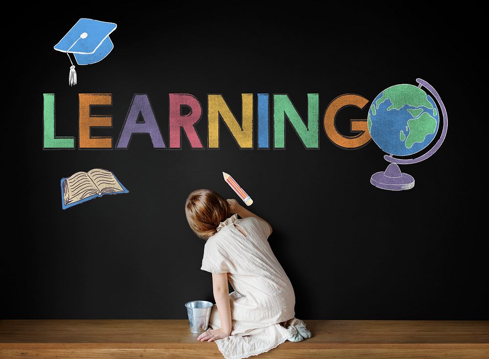 School Academic Learning Kids Graphic | Free Photo - rawpixel