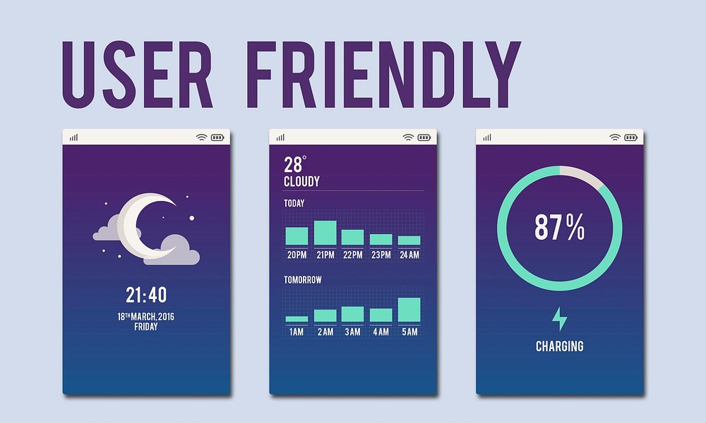 User Friendly Mobile Interface Apps | Free Photo - rawpixel
