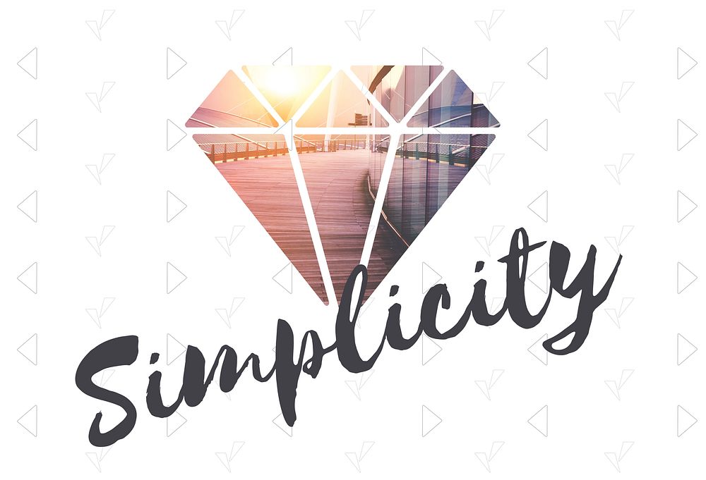 Minimalistic Simplicity Pragmatism Diamond Word | Free Photo - rawpixel