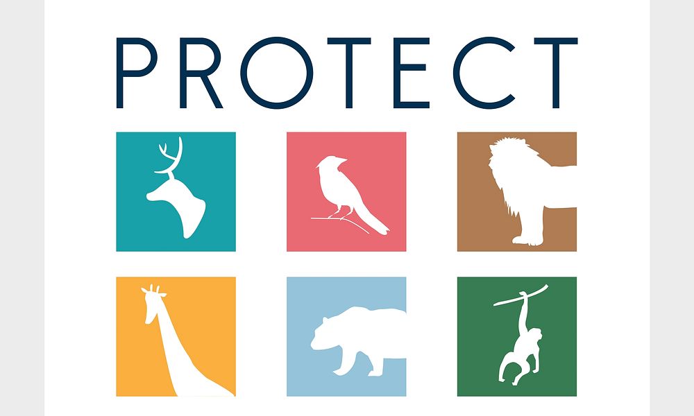 Save endangered animals icon graphic | Free Photo - rawpixel