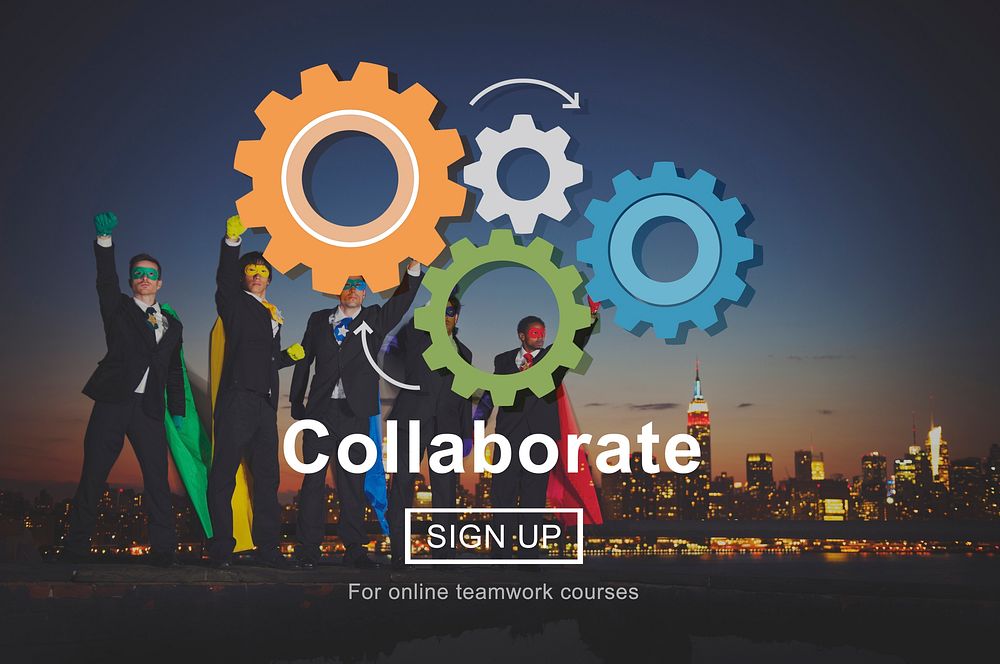 Collaboration Collaborate Connection Corpoate Concept | Free Photo ...