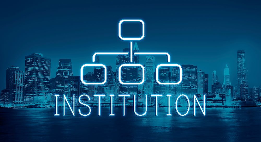 Institution Organization Chart Business Company | Free Photo - rawpixel