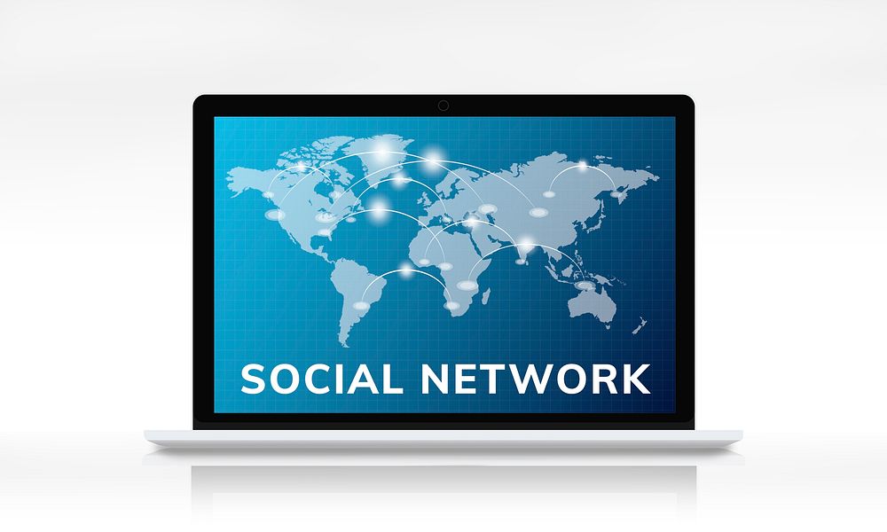 Network connection graphic overlay background | Free Photo - rawpixel