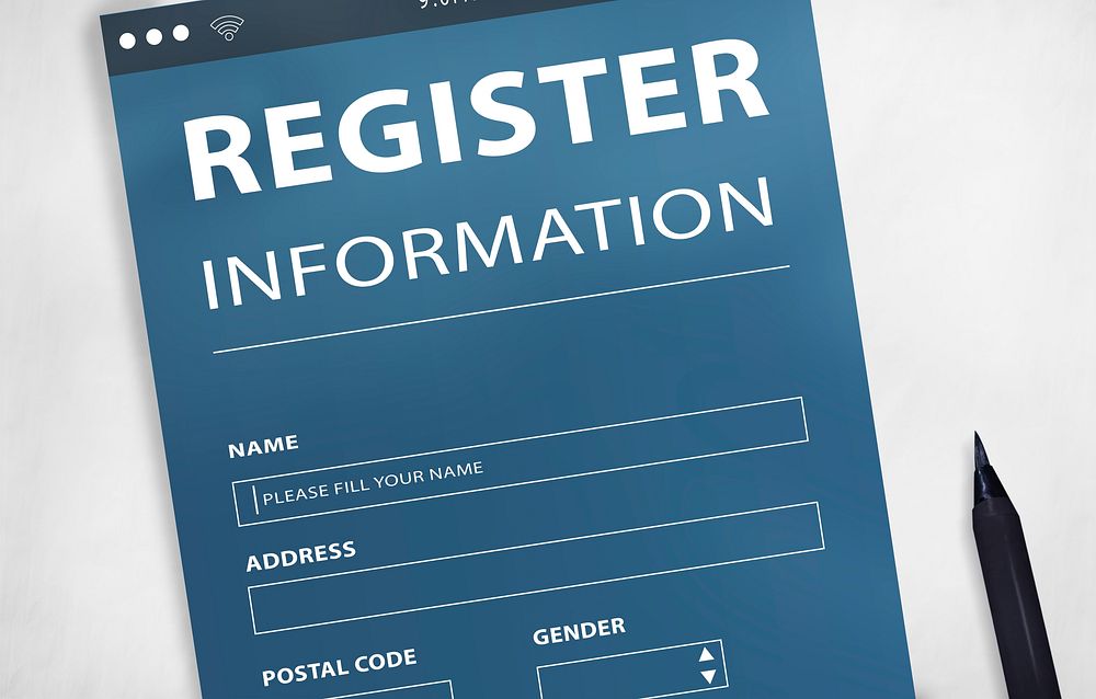 Register Information Apply Signup Concept | Free Photo - rawpixel