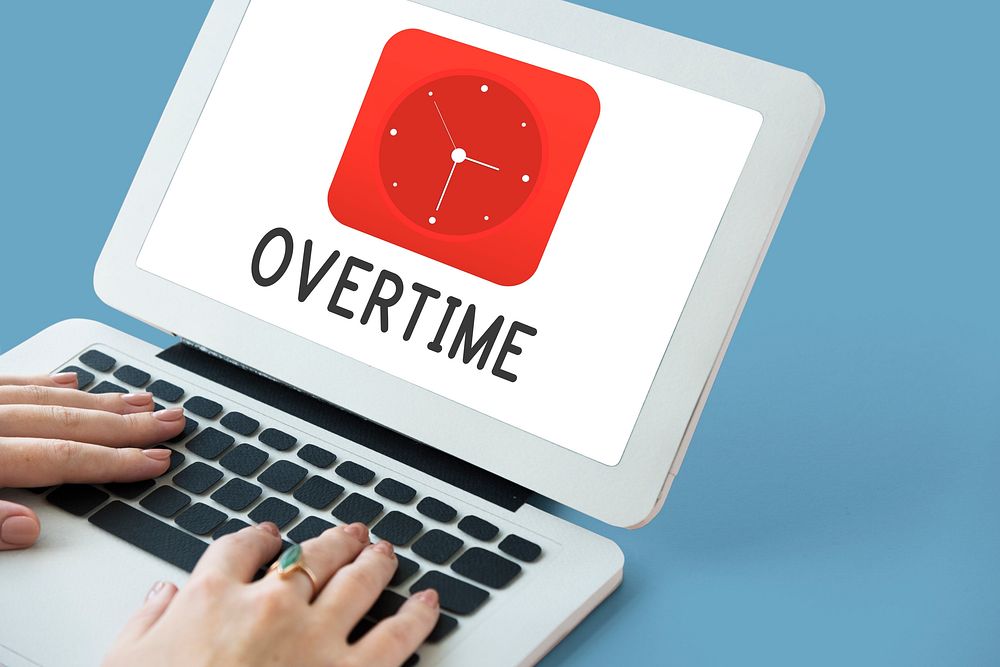 Overtime red analog alarm clock | Free Photo - rawpixel