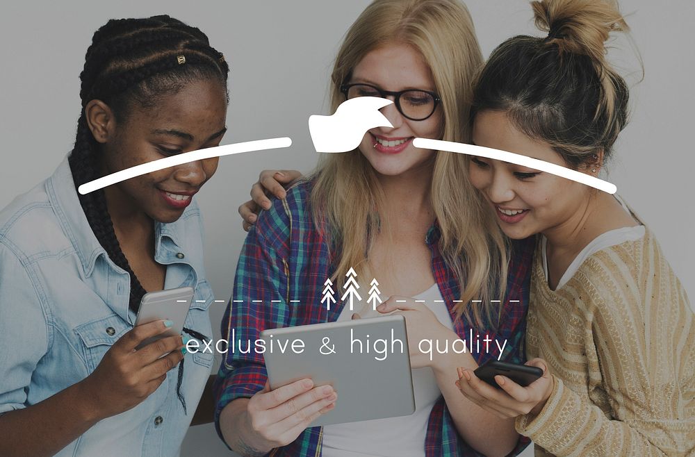 Friends Tablet Banner Blank Bird | Free Photo - rawpixel