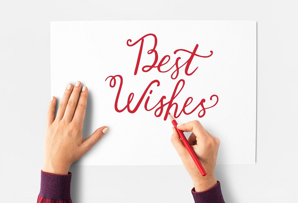 Best wishes celebration greetings word | Free Photo - rawpixel