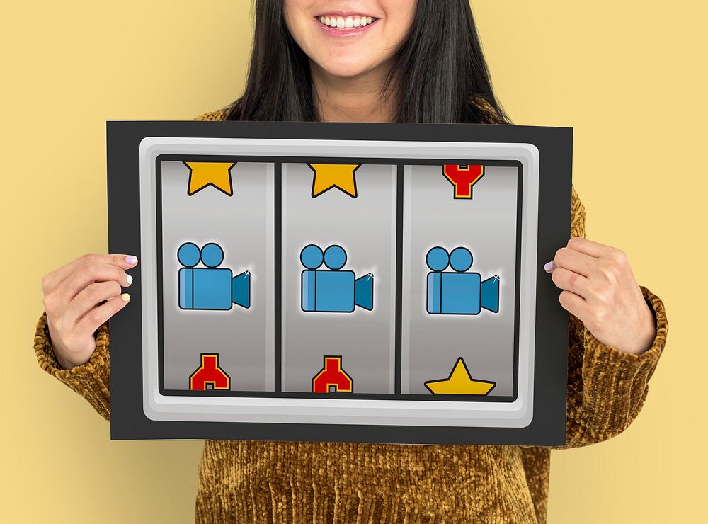 Slot Machine Casino Multimedia Icons | Free Photo - rawpixel