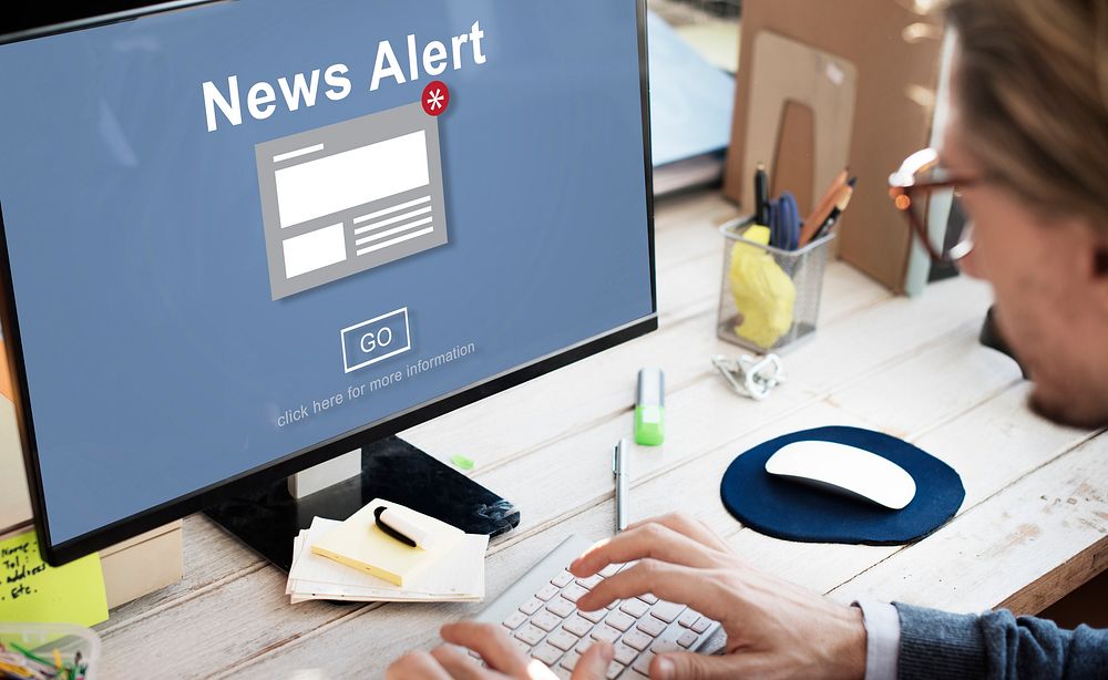 News Alert Announcement Broadcast Article | Free Photo - rawpixel