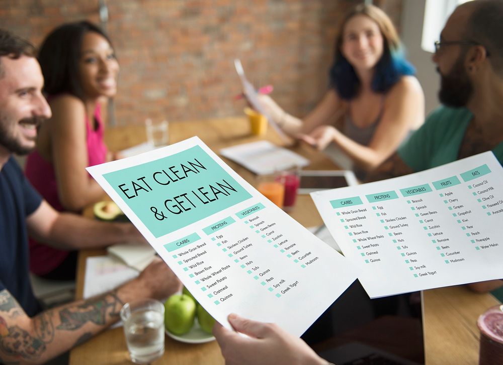 Eat Clean Get Lean Healthy | Free Photo - rawpixel