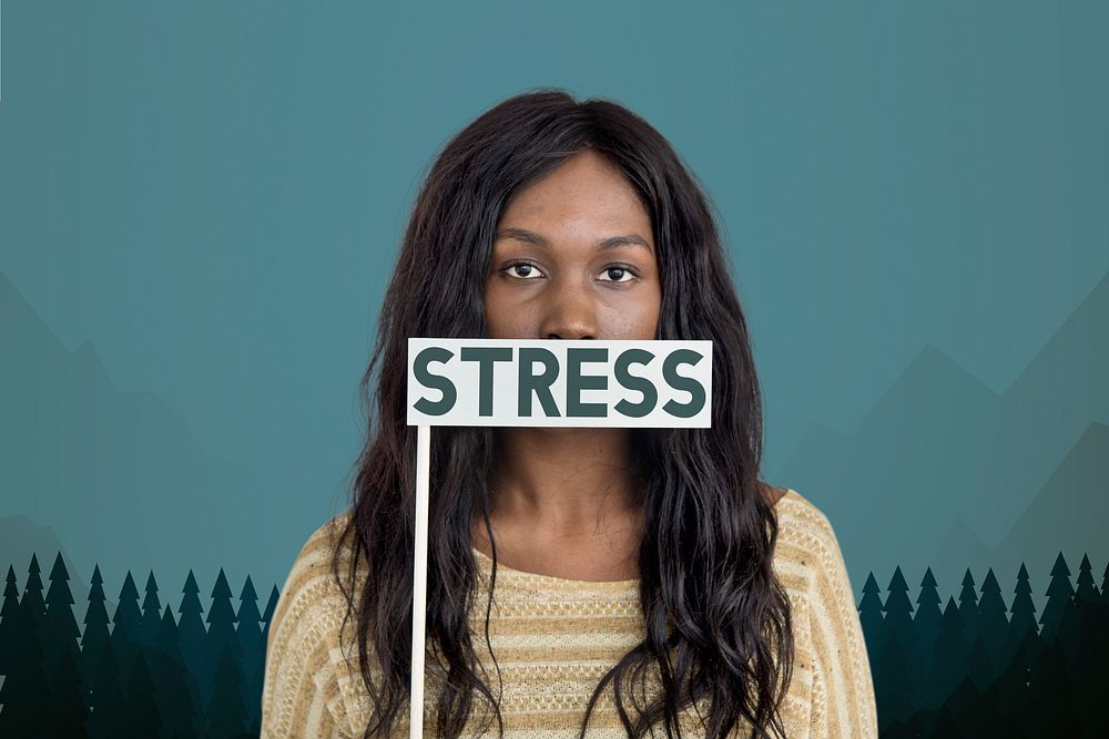 black women feeling stressed, adult, | Free Photo - rawpixel