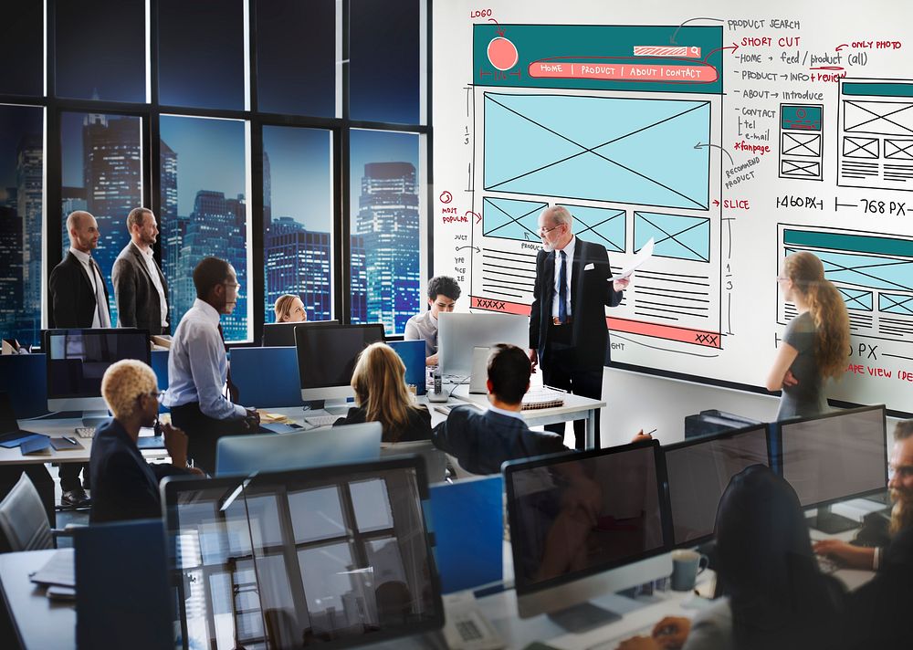 Design Graphic Framework Form Sketch | Premium Photo - rawpixel