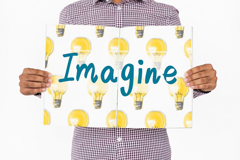 Imagine Light Bulb Ideas Icon | Premium Photo - rawpixel