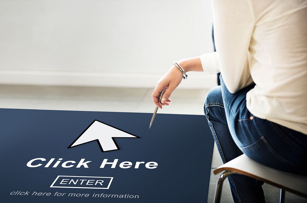 Click Here Website Web Page | Premium Photo - rawpixel