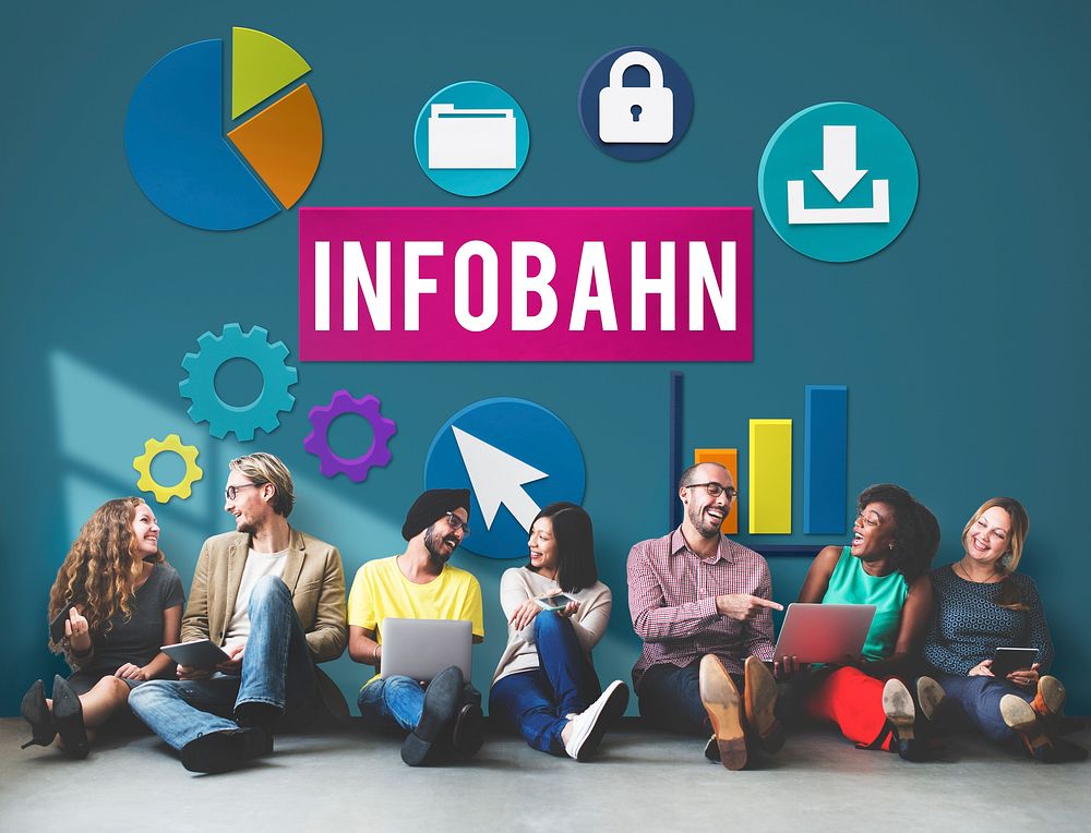 Infobahn Digit Information Matrix Concept | Premium Photo - rawpixel