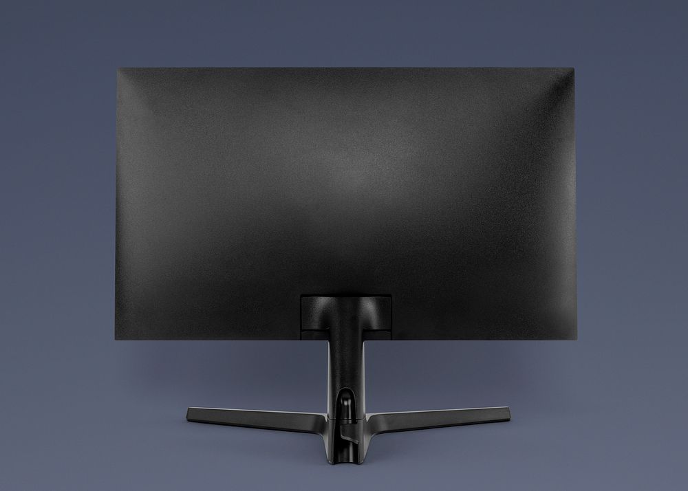 Computer back view mockup digital | Premium Photo - rawpixel