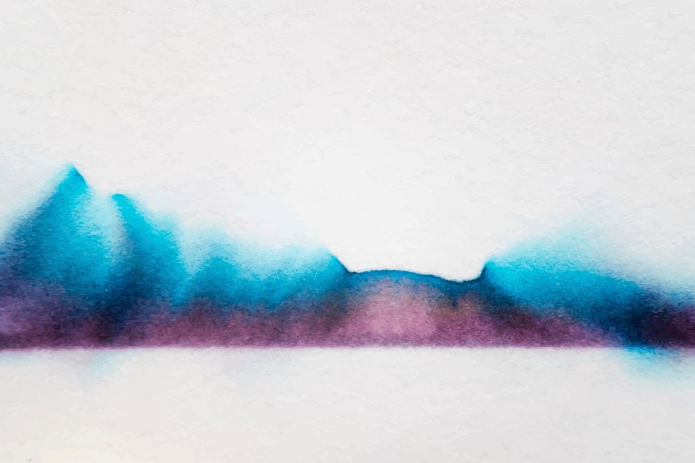 Aesthetic abstract chromatography background vector | Premium Vector ...