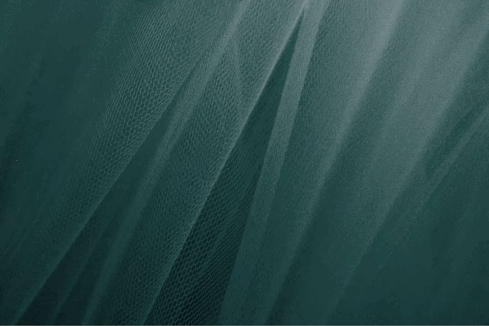 Green tulle drapery textured background | Premium Vector - rawpixel
