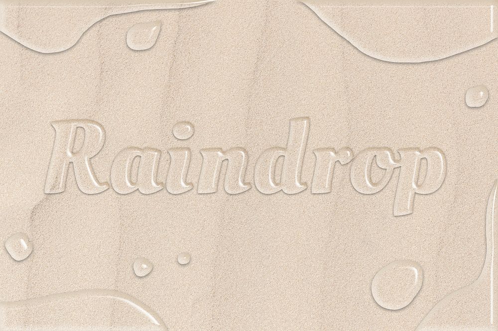 Raindrop word cleared water font | Free Photo - rawpixel