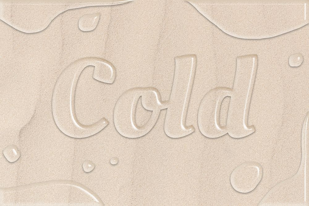 Cold word cleared water font | Free Photo - rawpixel