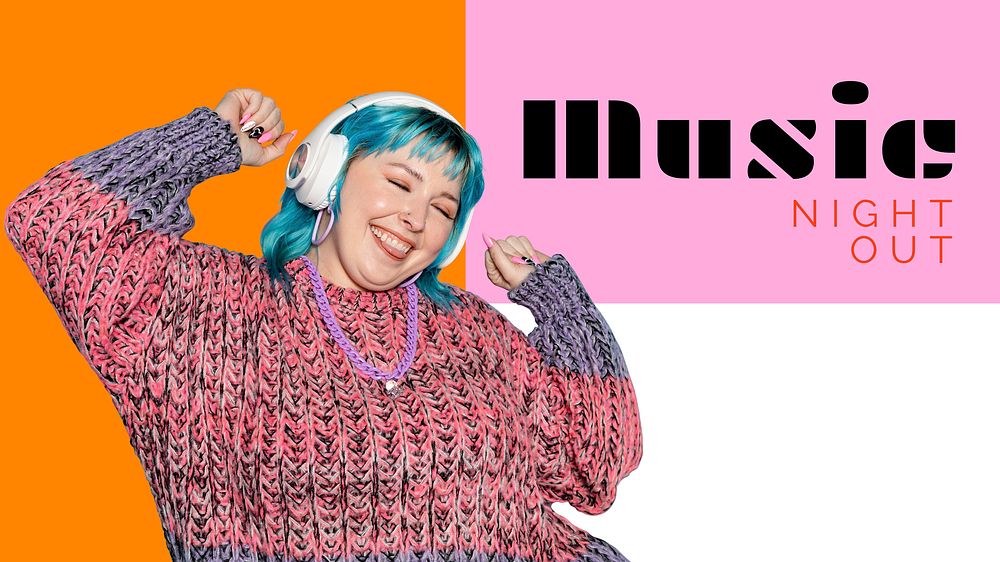 Hobby YouTube thumbnail template, music | Premium Vector Template ...