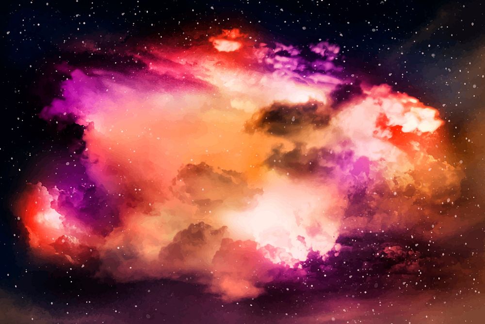 Colorful abstract universe textured background | Free Vector - rawpixel