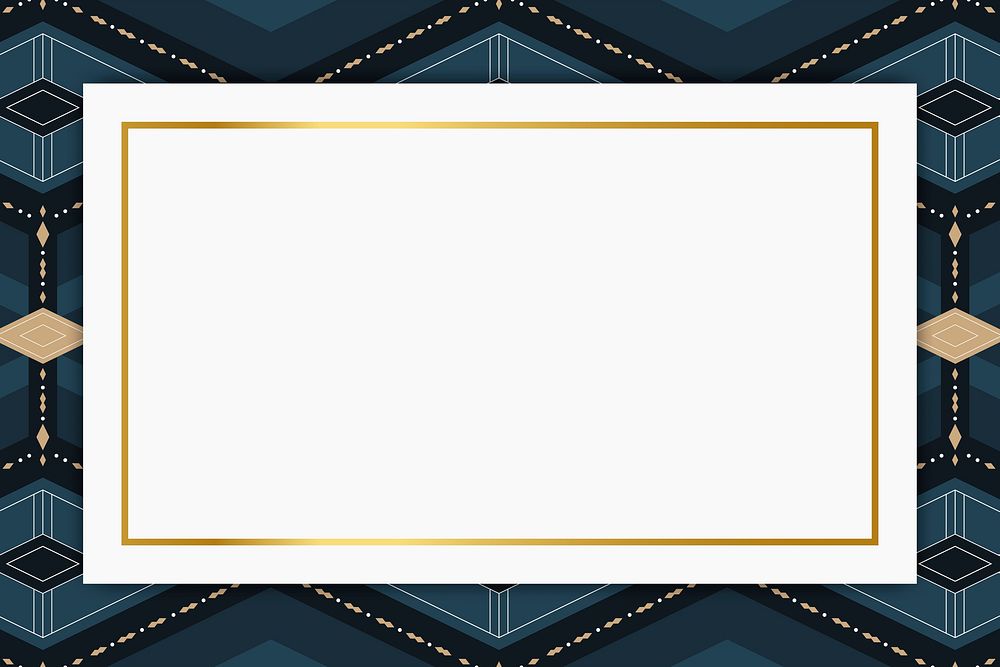 Seamless navy blue geometric patterned | Premium Vector - rawpixel