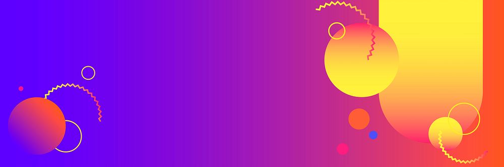 Colorful gradient banner design vector | Premium Vector - rawpixel