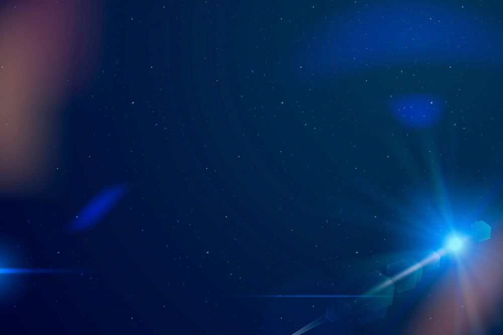 Abstract blue lens flare vector | Premium Vector - rawpixel