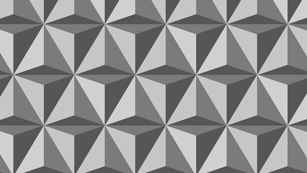 Triangle 3D geometric pattern vector | Premium Vector - rawpixel