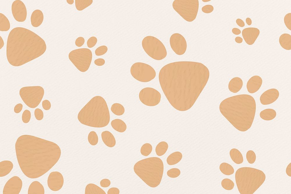 Desktop wallpaper, cute animal pattern, | Free Photo - rawpixel