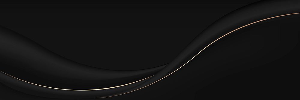 Simple black banner background vector | Premium Vector - rawpixel