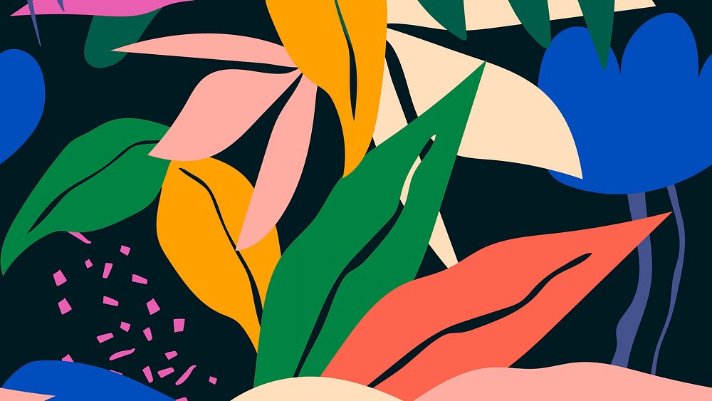 Funky computer wallpaper, memphis pattern | Free Vector - rawpixel