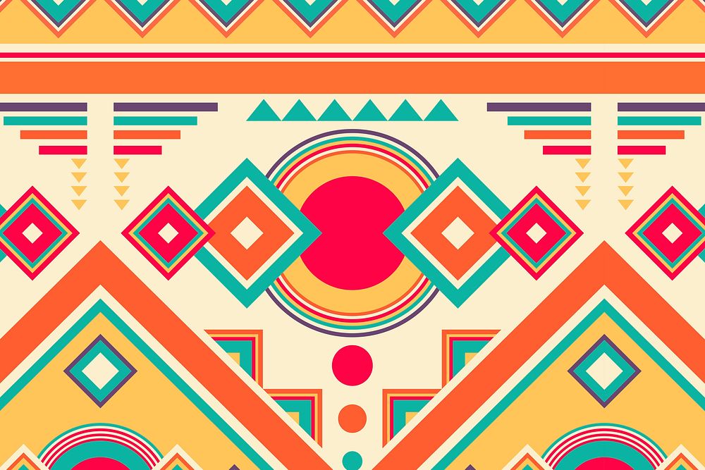 Native American seamless pattern background, | Free Photo - rawpixel