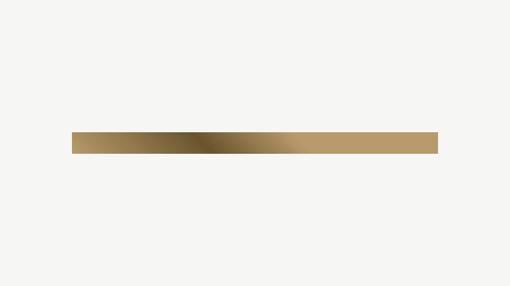 Gold bold line divider border | Premium Vector - rawpixel