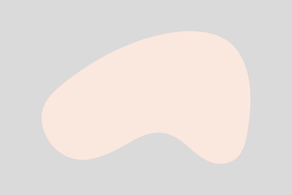 Beige blob shape, aesthetic collage | Premium Vector - rawpixel