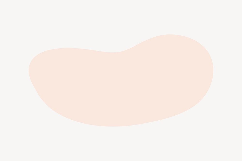Beige blob shape, aesthetic collage | Premium Vector - rawpixel