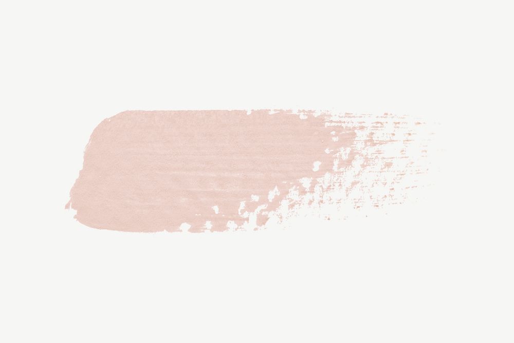 White brush stroke collage elements, | Free Vector - rawpixel