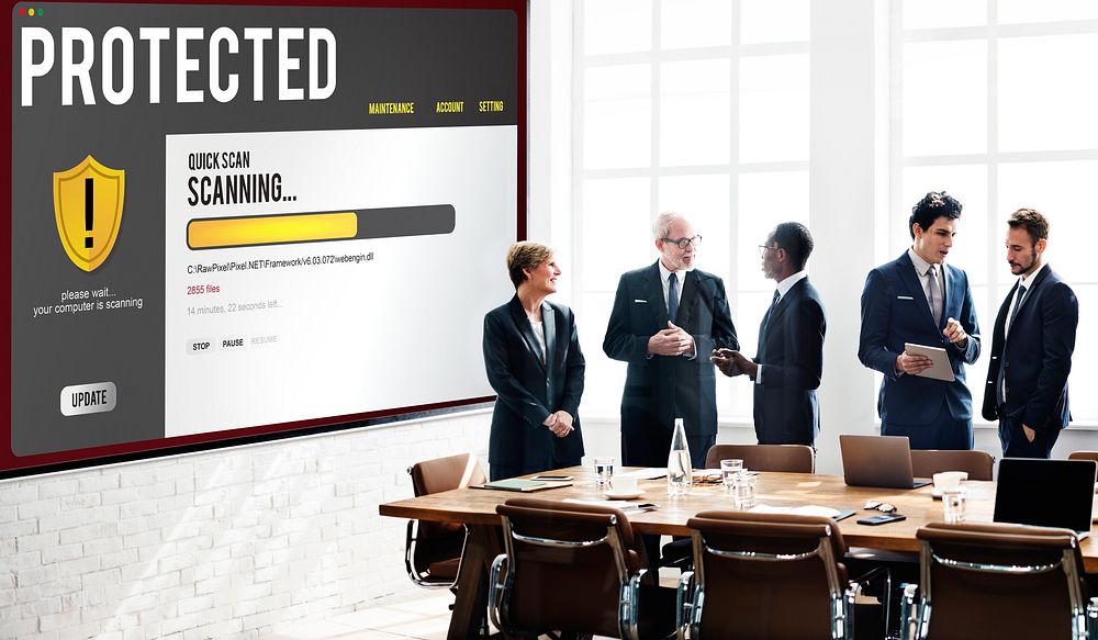 Cybersecurity meeting in modern office. | Free Photo - rawpixel