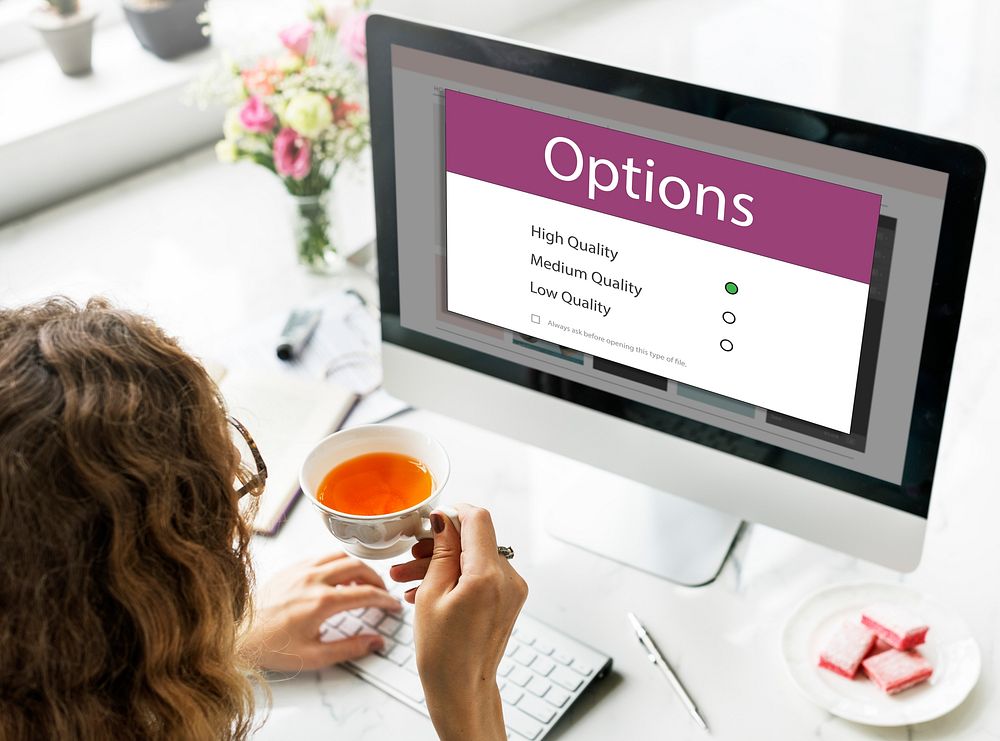 Quality Solution Options Graphic Interface | Free Photo - rawpixel
