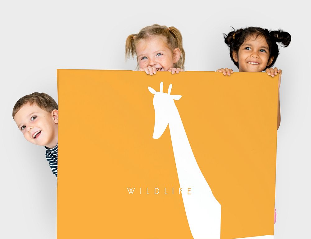 Animal Wildlife Word Giraffe Graphic | Premium Photo - rawpixel