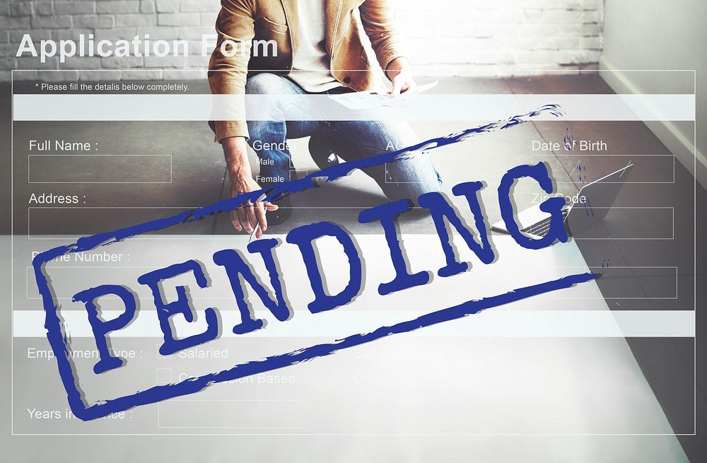 Pending Application Form Document Reply | Premium Photo - rawpixel