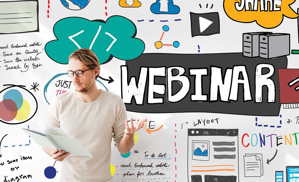 Webinar Web Seminar Technology Online | Premium Photo - rawpixel