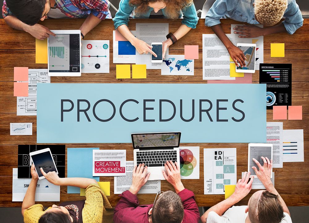 Procedures Process Steps System Concept | Premium Photo - rawpixel