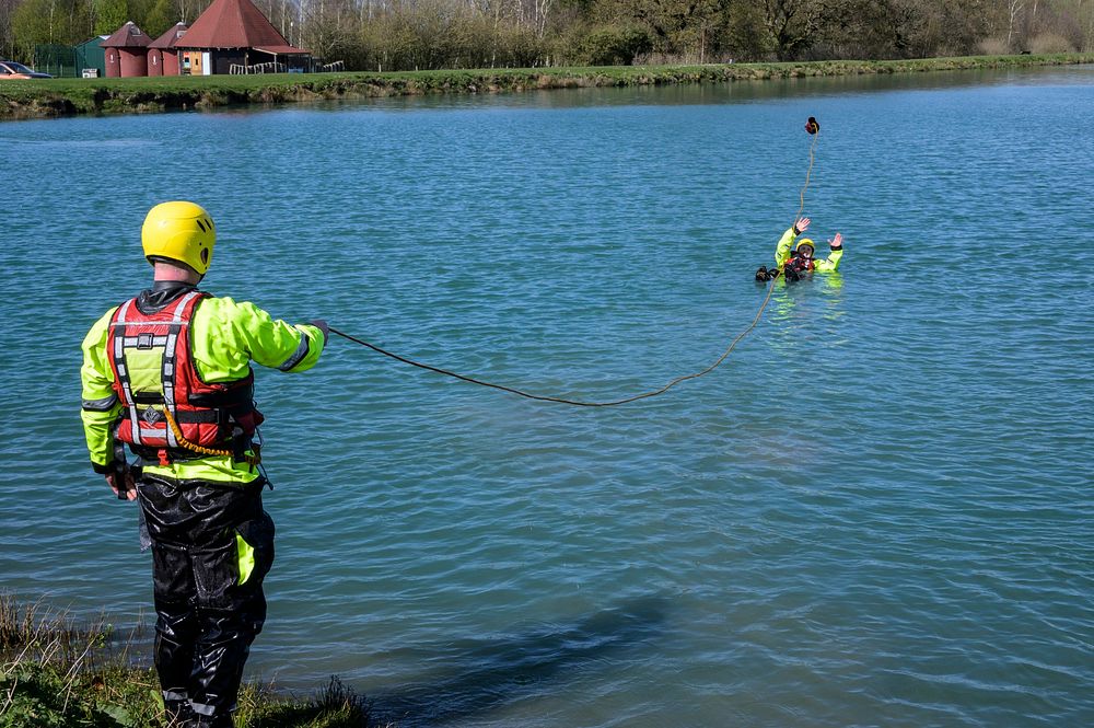 Firefighter Training: swift water | Free Photo - rawpixel