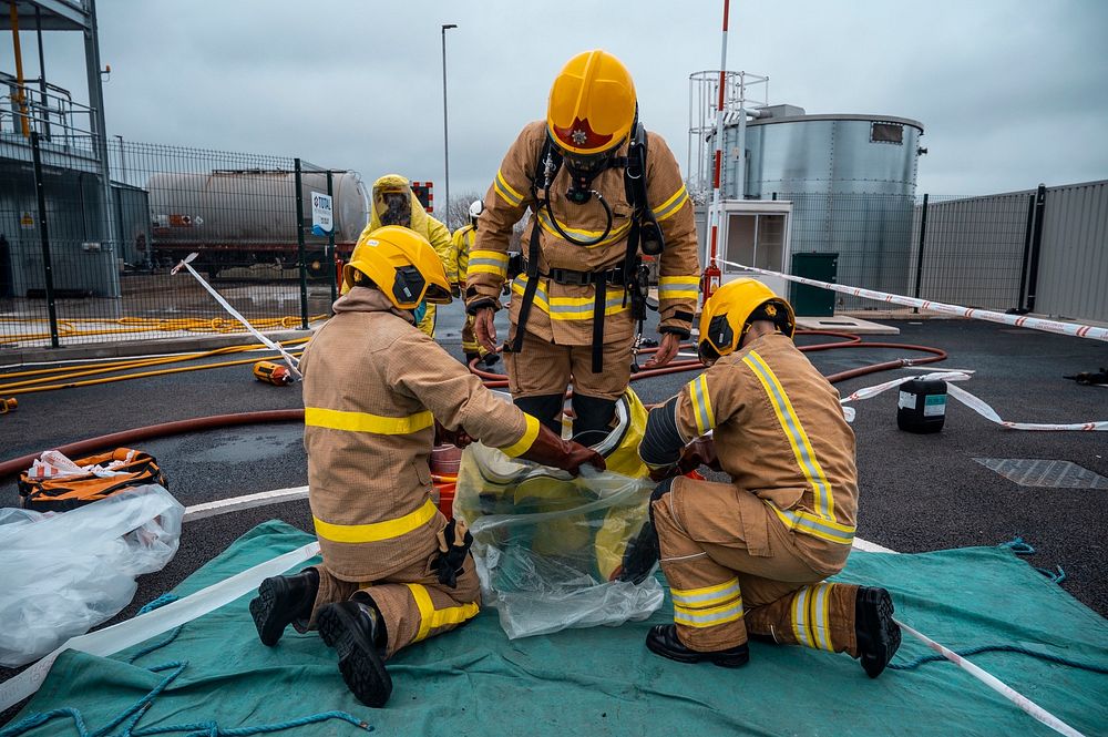 Hazmat Training. | Free Photo - rawpixel